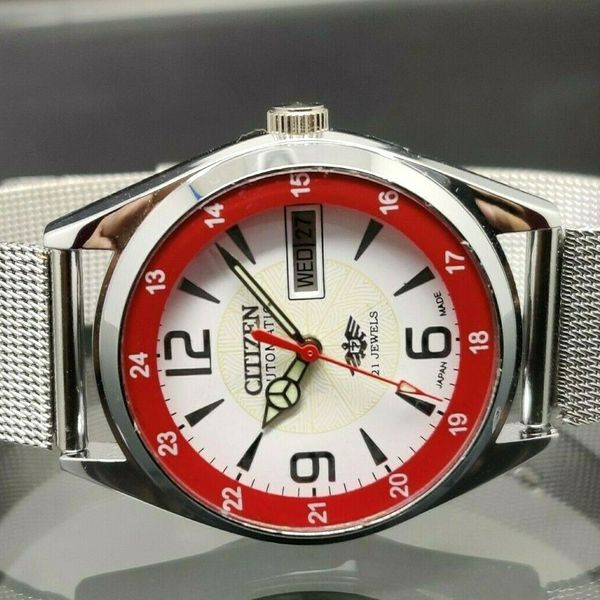 CITIZEN AUTOMATIC VINTAGE MEN'S MECHANICAL DAY & DATE 8200 EXCELLENT ...