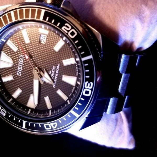 Seiko SRPB51 Prospex Samurai Divers Wristwatch with Strapcode & OEM ...