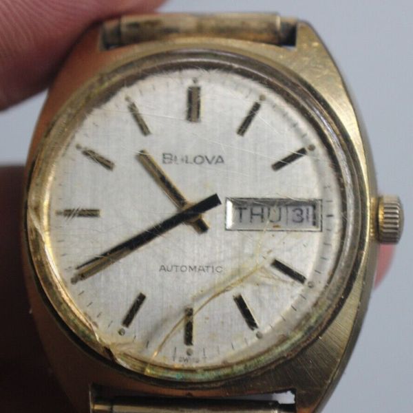 Vintage BULOVA Automatic N6 Men's Watch 11AOACB | WatchCharts Marketplace