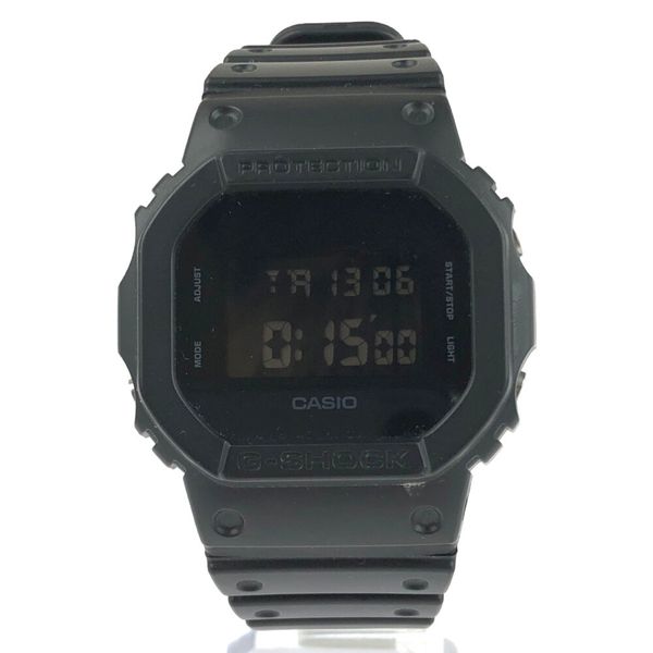 [Used] [Men] CASIO G-SHOCK 5600 SERIES DW-5600BB Casio G-SHOCK Solid ...