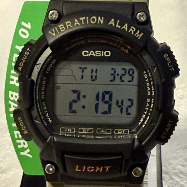 Casio W736H-5AV, Illuminator Watch, Countdown Timer, Stopwatch ...