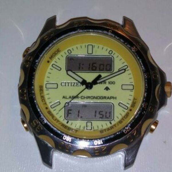 Vintage Citizen Promaster Watch C240 WR100 Chrono | WatchCharts Marketplace