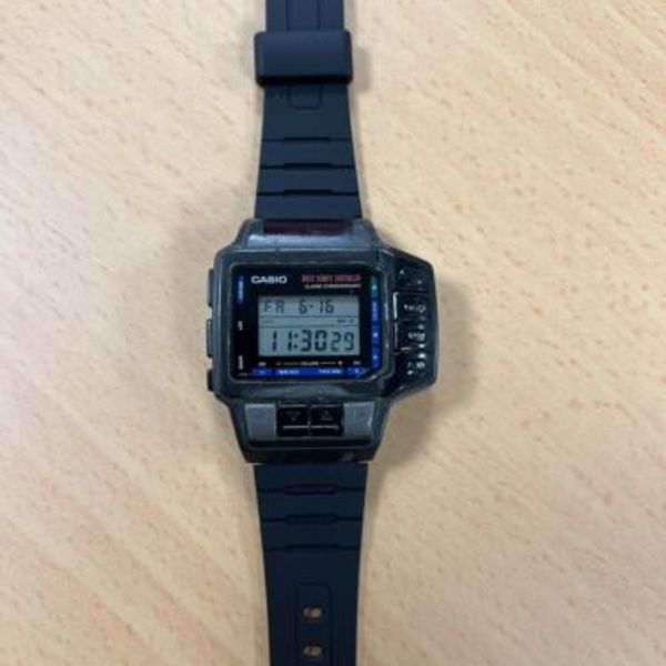 Vintage Casio CMD-10 1028 Wrist TV Remote Control / Digital Watch ...