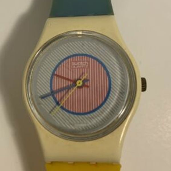 Vintage Swatch SWISS Watch 1986 Pink Flamingo Ladies #524 | WatchCharts ...