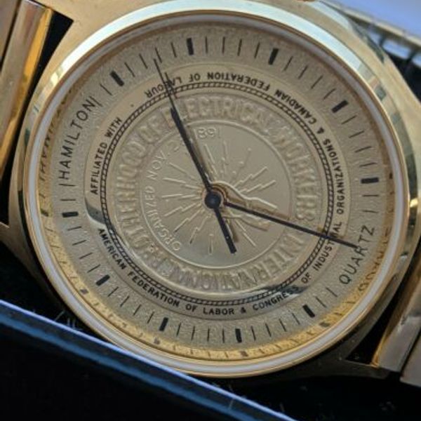 Hamilton Watch Company IBEW Wrist Watch | WatchCharts Marketplace