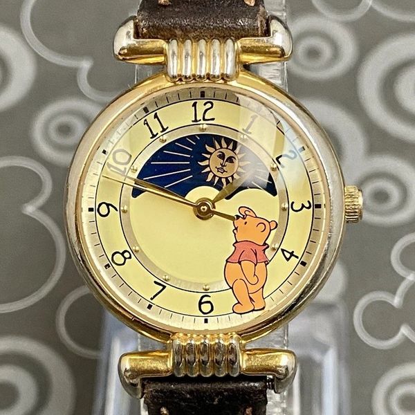 Vintage Fossil x Disney Store Exclusive Winnie the Pooh Sun Moon Phase ...