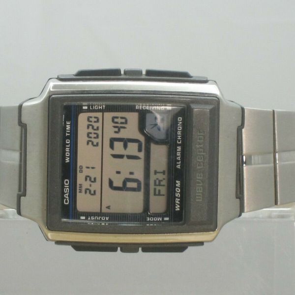 CASIO Wave Ceptor Mens Watch WV-59A | WatchCharts Marketplace
