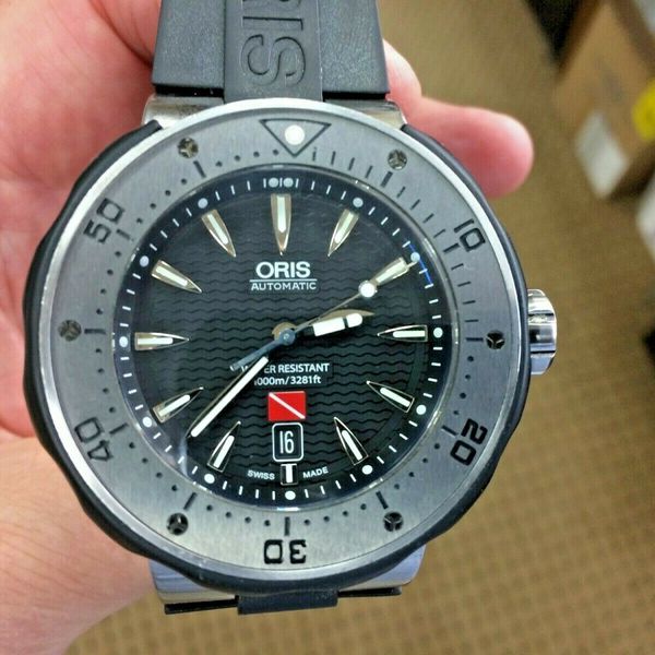 Oris ProDiver Kittiwake Limited Edition Watch with case, two bands ...