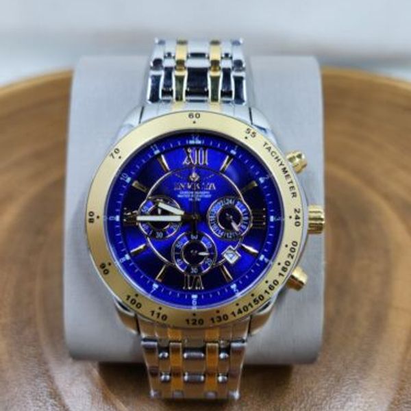 Invicta Men 5088 Chronograph Watch Tachymeter Water Resistant 100M ...