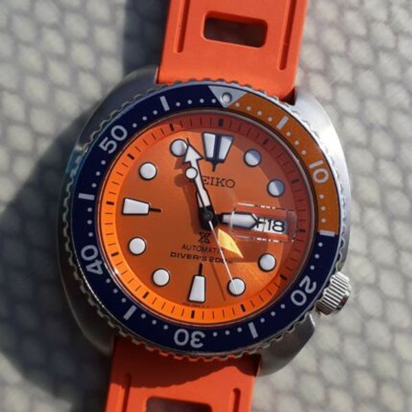 SEIKO SRPC95K1 'NEMO' LIMITED EDITION 200M REISSUE TURTLE DIVERS WATCH ...
