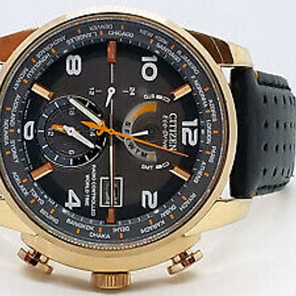 CITIZEN World Time Atomic Radio Controlled Eco-Drive Watch BUY IT NOW ...