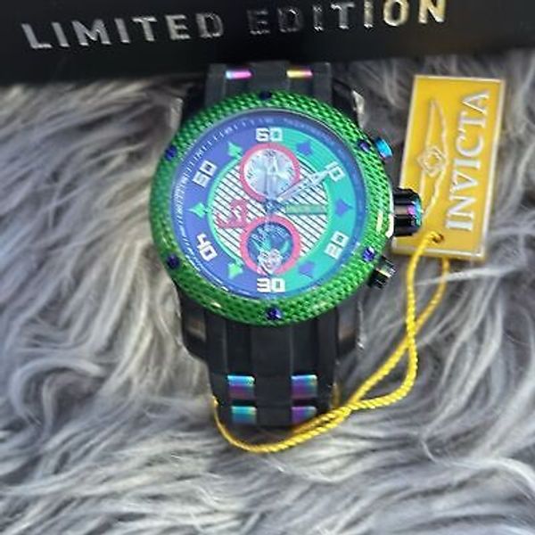 Invicta DC Comics Watch The "Joker" Limited Edition Watch #312 of 4,000 ...