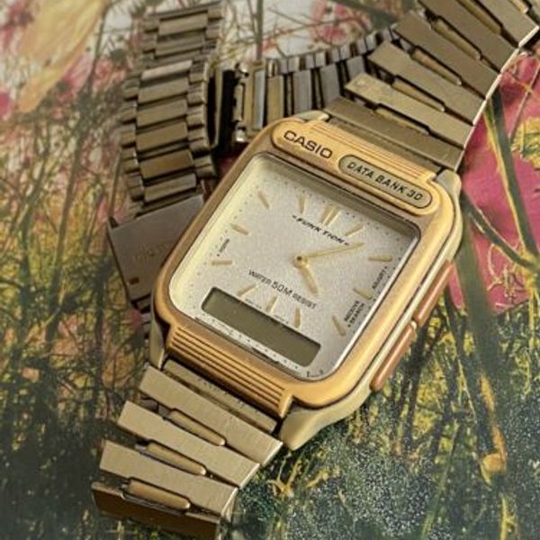 CASIO data bank 30 FKT-100 Modul 785, Funkuhr 90er, Armb. Citizen Ohne ...