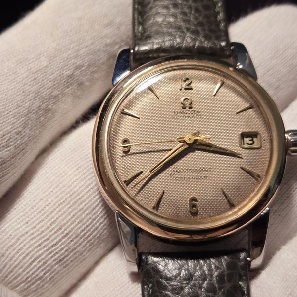 [WTS] Omega Seamaster Calendar ref 2849. 18k gold bezel. 35mm ...