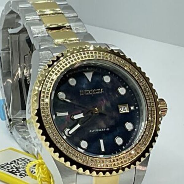 Invicta Grand Diver!! Diamond Bezel!! Automatic Movement!! Model 30327 ...