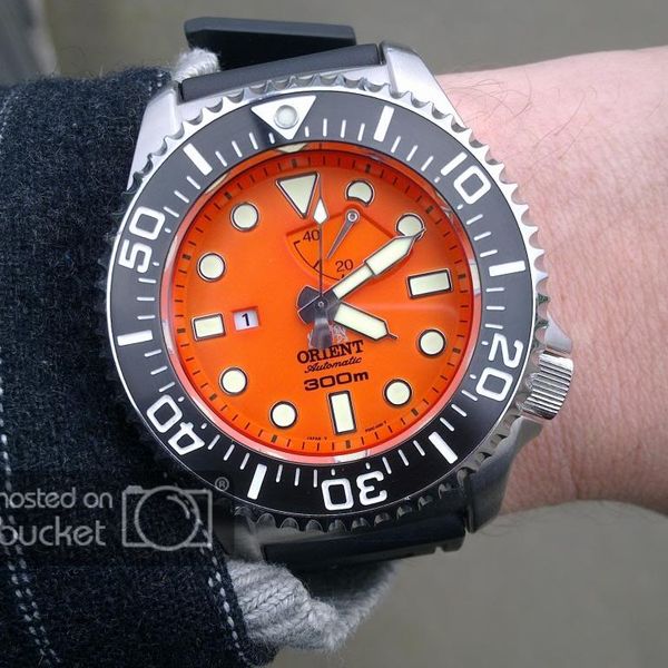 FS: Orient 300m Saturation Diver CFD0C001M orange dial | WatchCharts ...