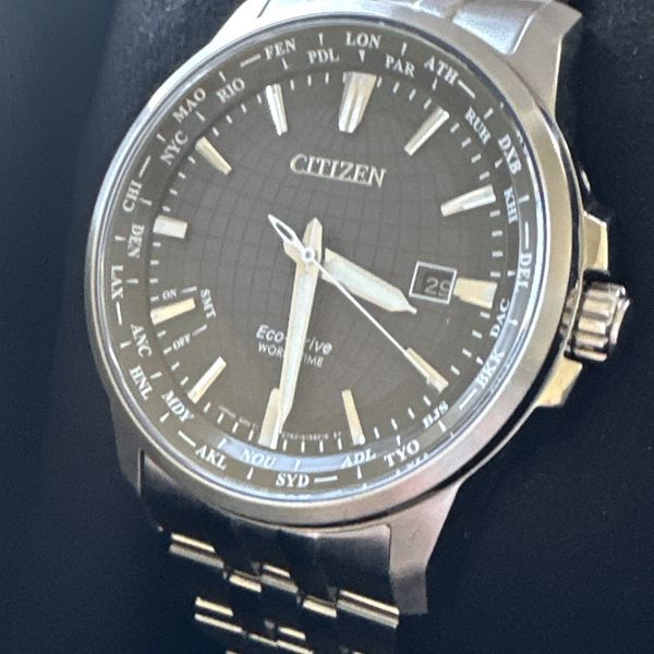 Citizen World Time BX1001-89E Eco-Drive Watch | WatchCharts Marketplace
