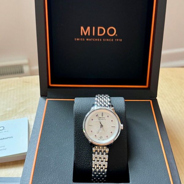 Mido Swiss women automatic watch Rainflower model | WatchCharts Marketplace
