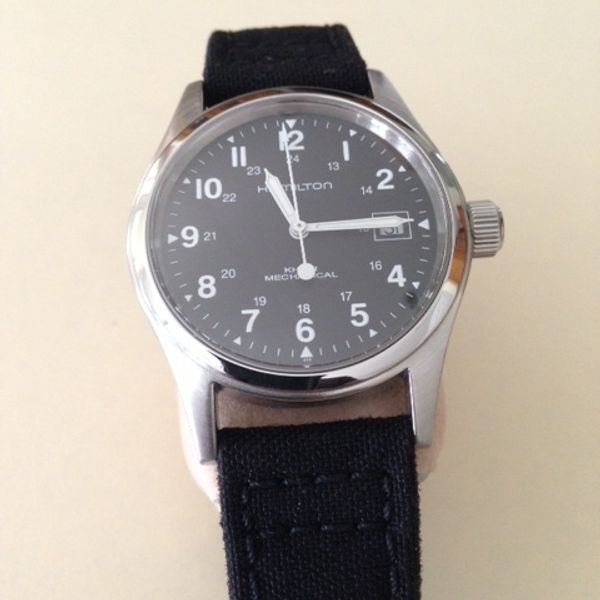 HAMILTON KHAKI FIELD MECHANICAL H694190 38mm MANUAL WIND - MOD ...