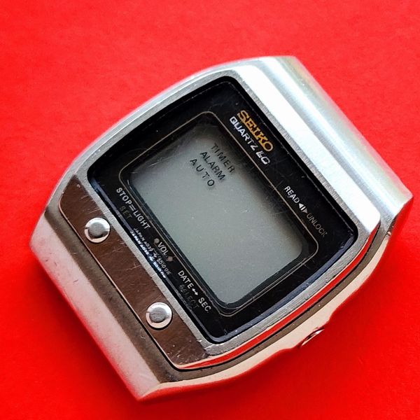 Seiko Quartz LC Watch For Parts Crown Pusher Case | WatchCharts Marketplace