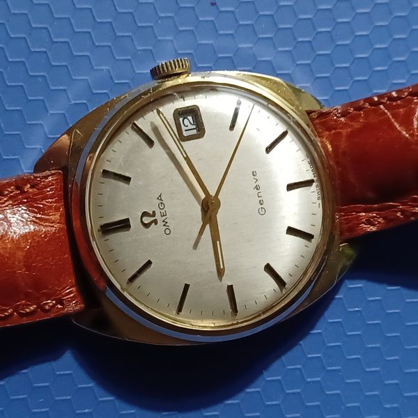 Vintage 1970 Omega 18k solid yellow gold Geneva cal 613 -PRICE WAY ...