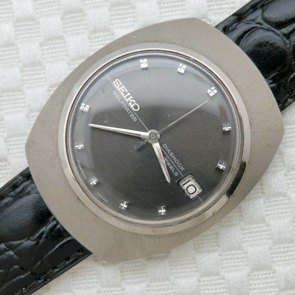 Mens Vintage Seiko Selfdater Sea Lion M66 Automatic Date Wristwatch ...