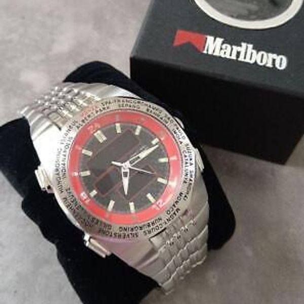 CITIZEN LIMITED NOT FOR SALE MARLBORO RED RACING WATCH RED (1297 ...