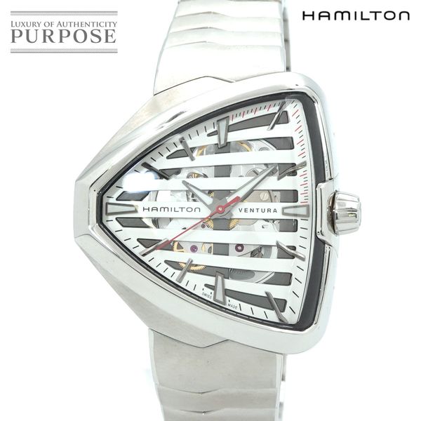 Hamilton HAMILTON Ventura Elvis 80 H245550 men's watch skeleton dial ...