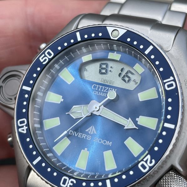 Citizen Promaster Aqualand Sports Quartz Diver's 200M Men's Watch JP2000-67L | WatchCharts ...