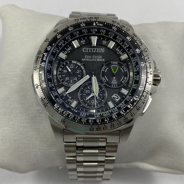 Citizen Eco-Drive Promaster Navihawk GPS Satellite Wave Men's Watch ...