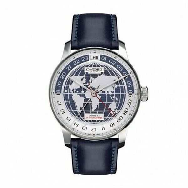 Christopher Ward C9 Worldtimer / GMT Swiss Watch - Unworn, Box & Papers ...