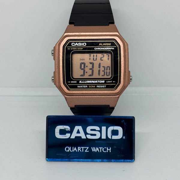 Casio W-217H Module 3454 Alarm Chrono Vintage Rare Wrist Watch ...