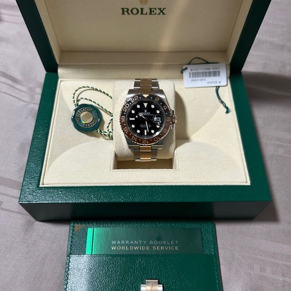 Rolex GMT II Root Beer | WatchCharts Marketplace