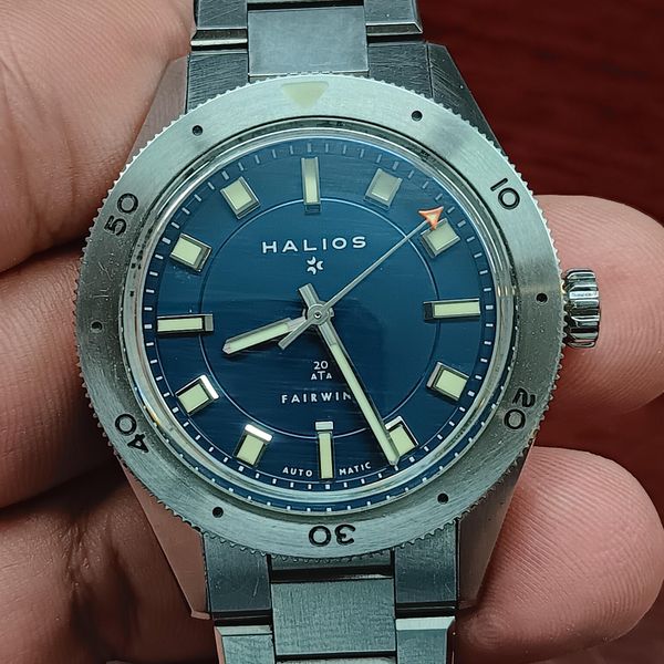[WTS] Halios Fairwind Bathyal Blue $715 | WatchCharts Marketplace