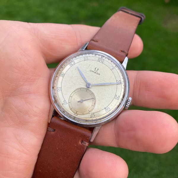 Vintage Omega 2272-10 Calatrava Jumbo case | WatchCharts Marketplace