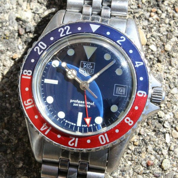 Simon Watch Company Tag Heuer 1000 Quartz GMT 980.613 Professional ...