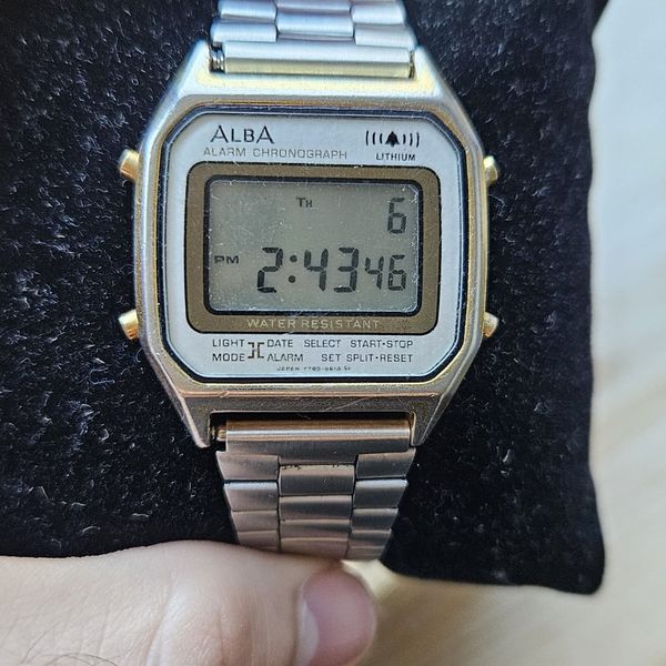 Digital Seiko ALBA Cronograph | WatchCharts Marketplace