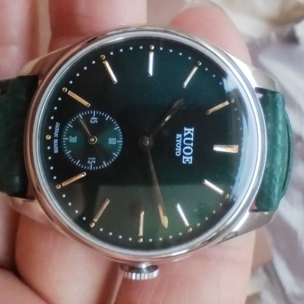 Kuoe Kyoto Old Smith 90-001 Green Dial Watch | WatchCharts Marketplace