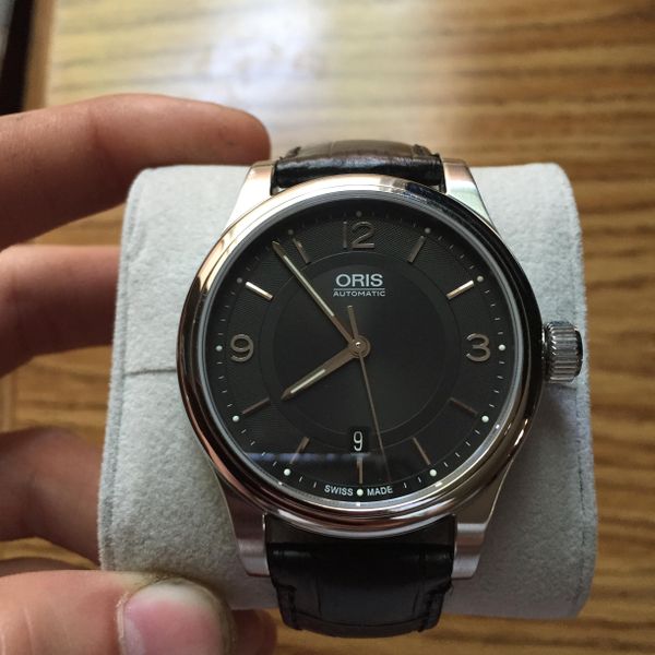 Oris Classic Date SS Black dial | WatchCharts Marketplace