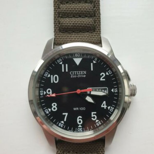Citizen Eco Drive BM-8180 Watch + Original Packaging + NATO Straps ...