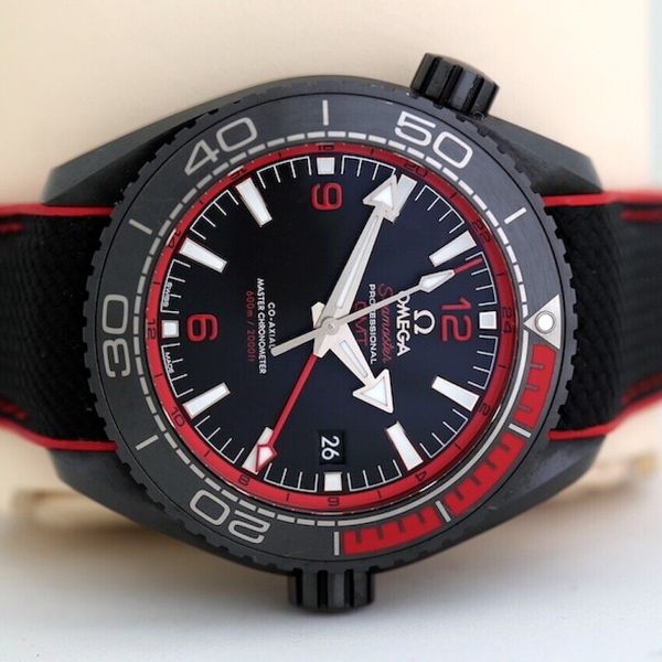Omega Seamaster Planet Ocean 600m - Deep Black - 46mm Co-Axial Ceramic ...