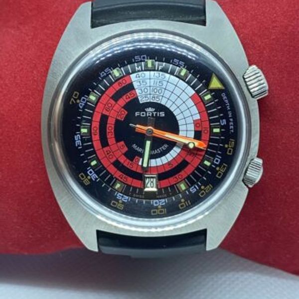 Vintage Fortis Marinemaster Automatic Men's Watch 25 Jewels Great ...