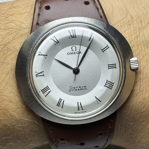 Vintage Omega 135.033 Dynamic Tool 107 | Rare Roman Dial | Manual Wind ...