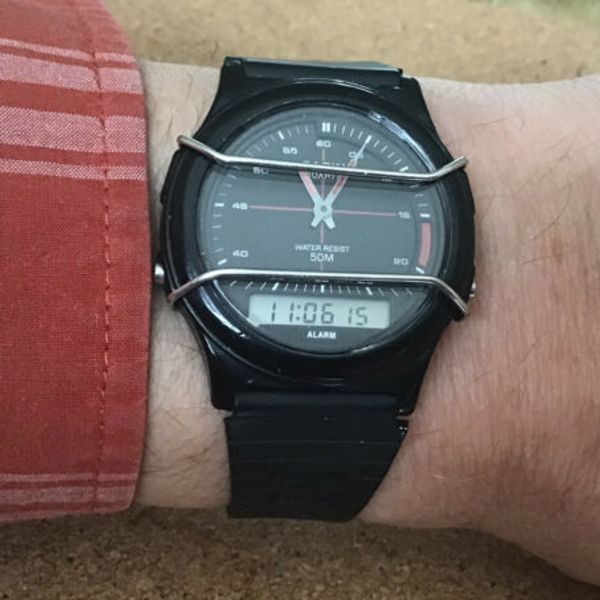 Casio Analogue/Digital Watch 308 AQW-5. Good Used Condition. Unboxed ...