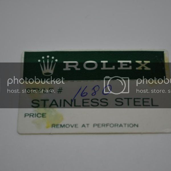 fs: ROLEX 1680 LABEL + "AUTO LOCK" BEZEL INSTRUCTIONS | WatchCharts ...