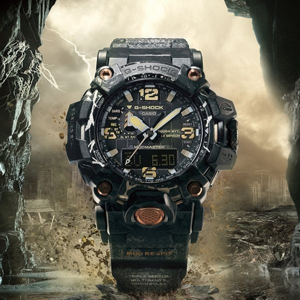 Casio G-Shock GWG-2000CR Mud Crack Camo Mudmaster BNIB | WatchCharts ...