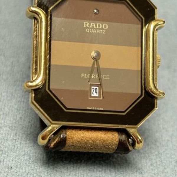 RADO VINTAGE LADIES FLORENCE BELT TAIL WATCH 160.3408.2 AS IS RARE ...