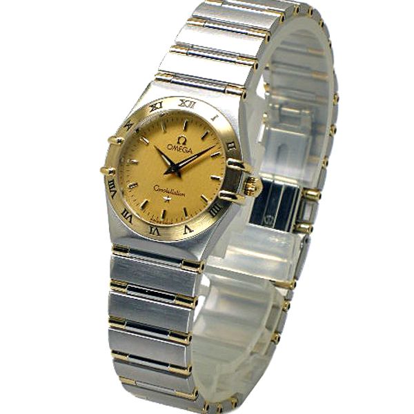 Omega (OMEGA) Constellation SS/YG Champagne gold dial Quartz 1372.10 ...
