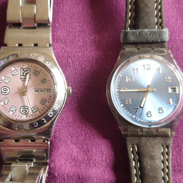 Two Swatch watches | WatchCharts Marketplace
