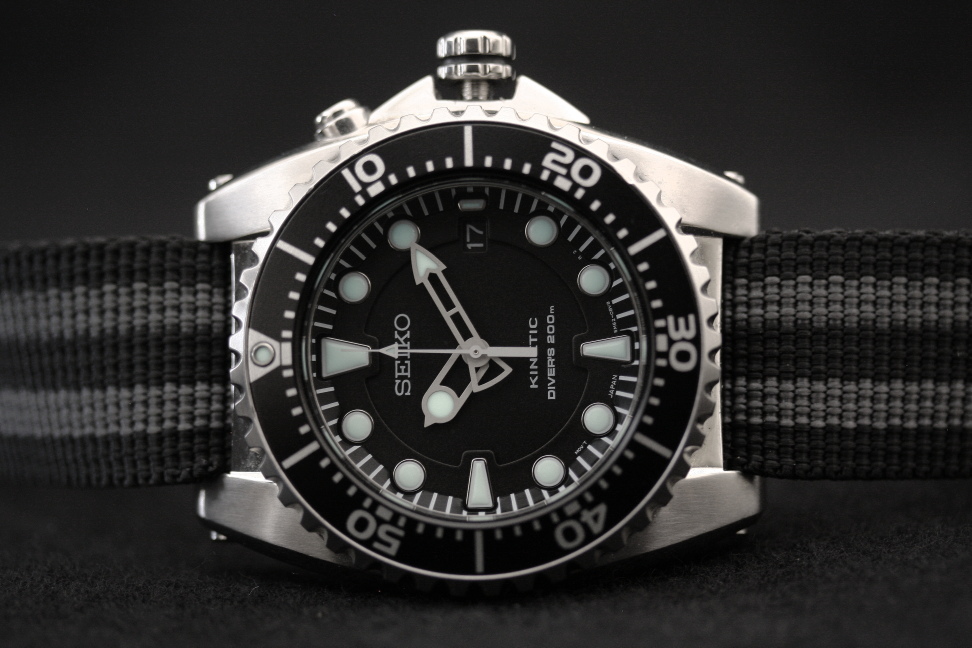 SOLD!!...Seiko BFK SKA371 Kinetic 200M Diver.....Near Mint | WatchCharts